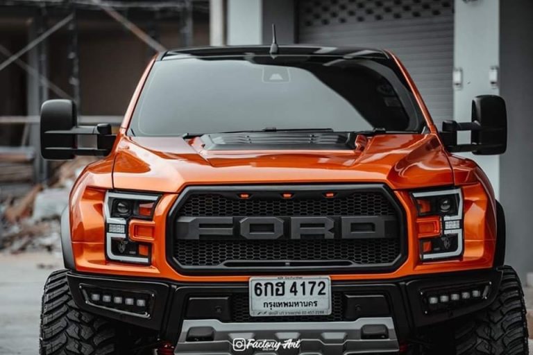 Ford Ranger Raptor Tuned and Customised in Thailand