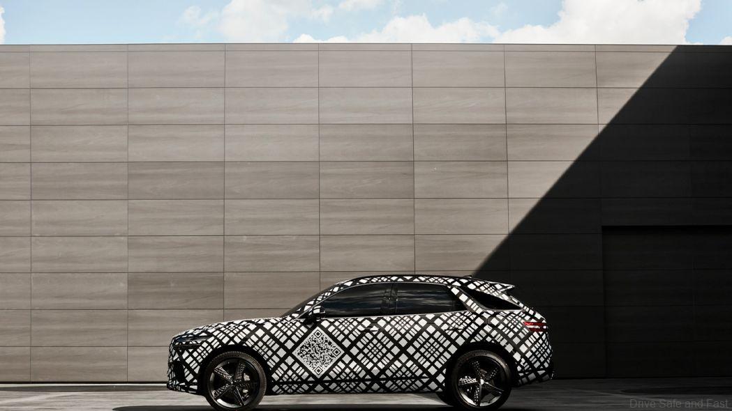 Genesis’ 2nd SUV, the GV70 Shown with Camouflage