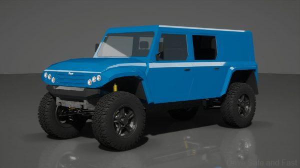 Munro Mk1 All Terrain Electric 4x4 Vehicle First Details