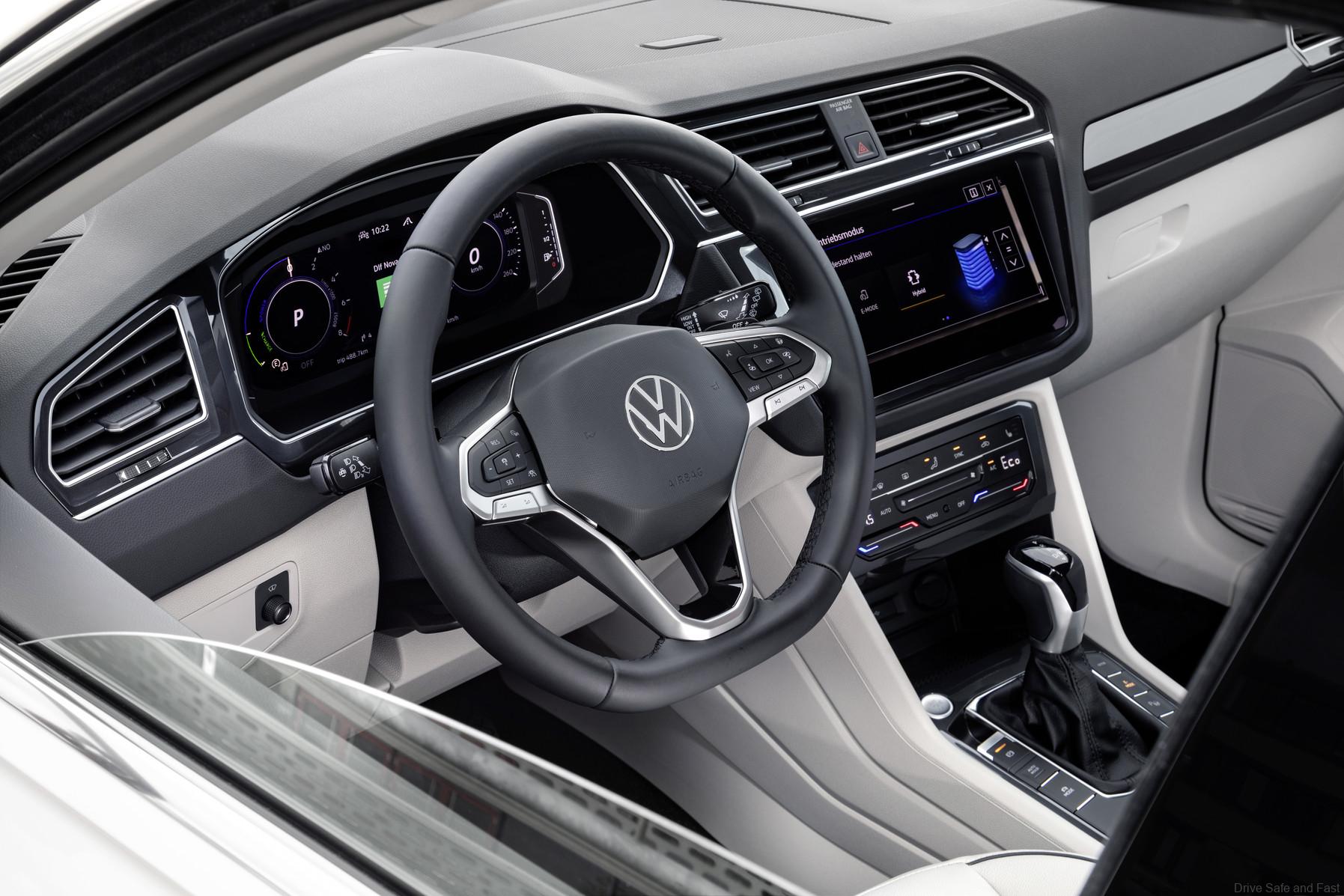 Volkswagen Debut Tiguan eHybrid (PHEV) for €42K in Germany