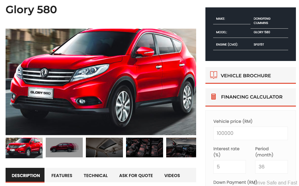 This Dongfeng DFSK Glory 580 7-Seat SUV Coming To Malaysia