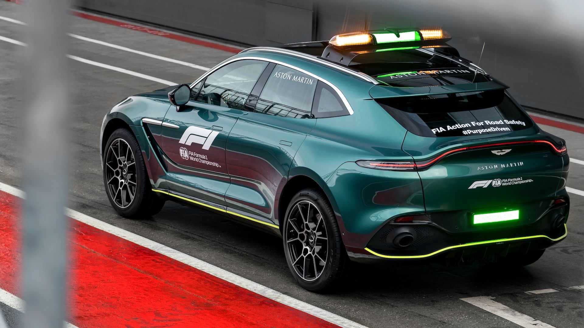 Aston Martin F1 Safety And Medical Cars Revealed