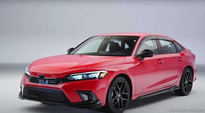 Honda Civic Sedan 11th Generation Model Unveiled In America