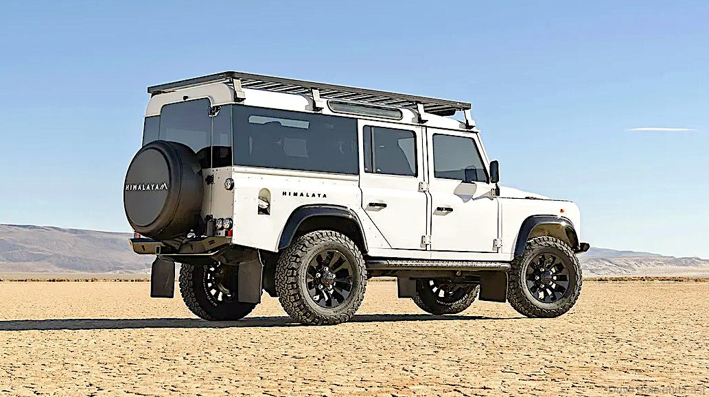 Himalaya Built Land Rover Defender 110 Electric Vehicle