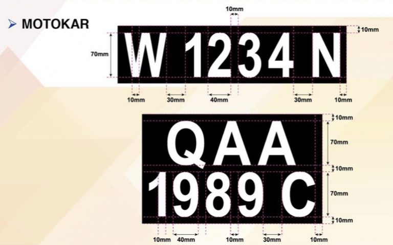Car Plates: Malaysia Rules and Regulations According To JPJ