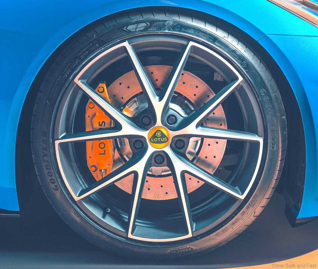 Eagle F1 SuperSport Tyres Fitted On The Lotus Emira