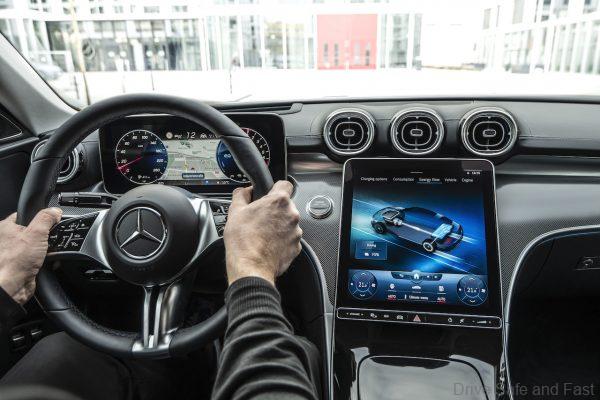 Mercedes Shows Its Next Generation C-Class Cockpit Screens