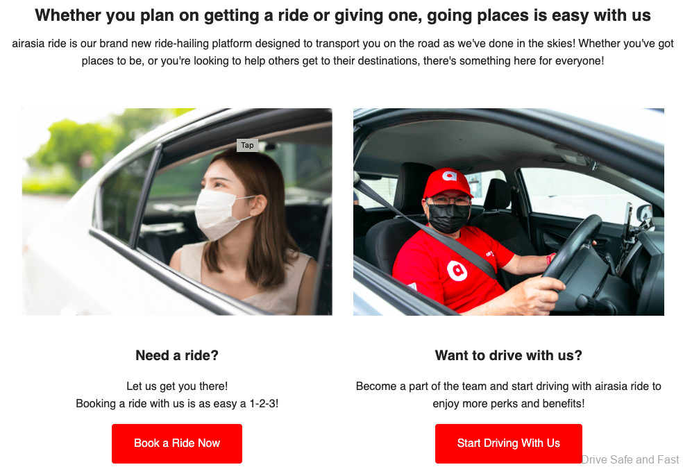 AirAsia Ride Is A New E-Hailing App To Rival GRAB in ASEAN