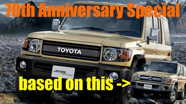 Land Cruiser 70 Gets 70th Anniversary Edition in Australia