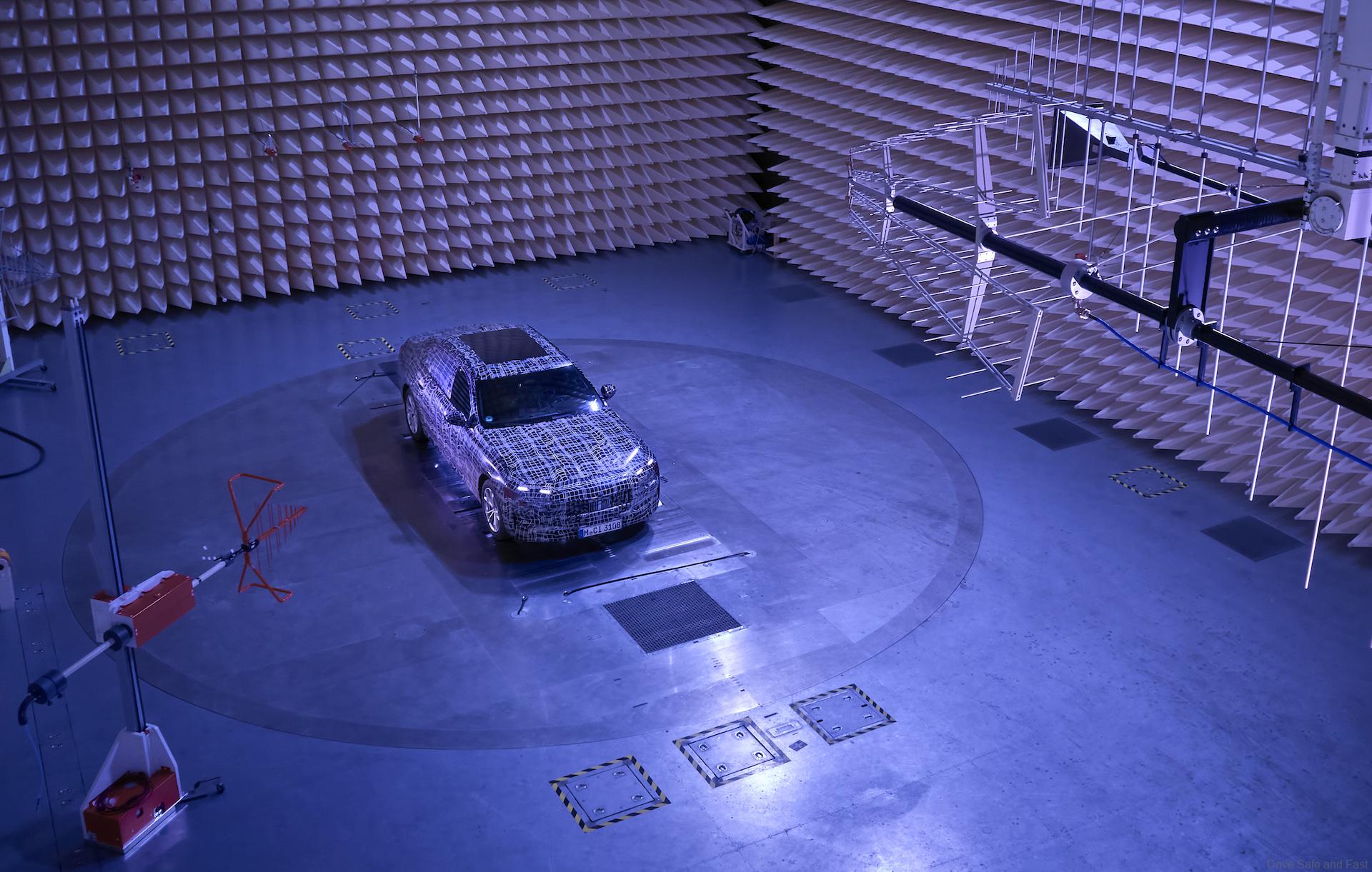 BMW i7 Pre-Production Prototype Undergoes Acoustic Testing