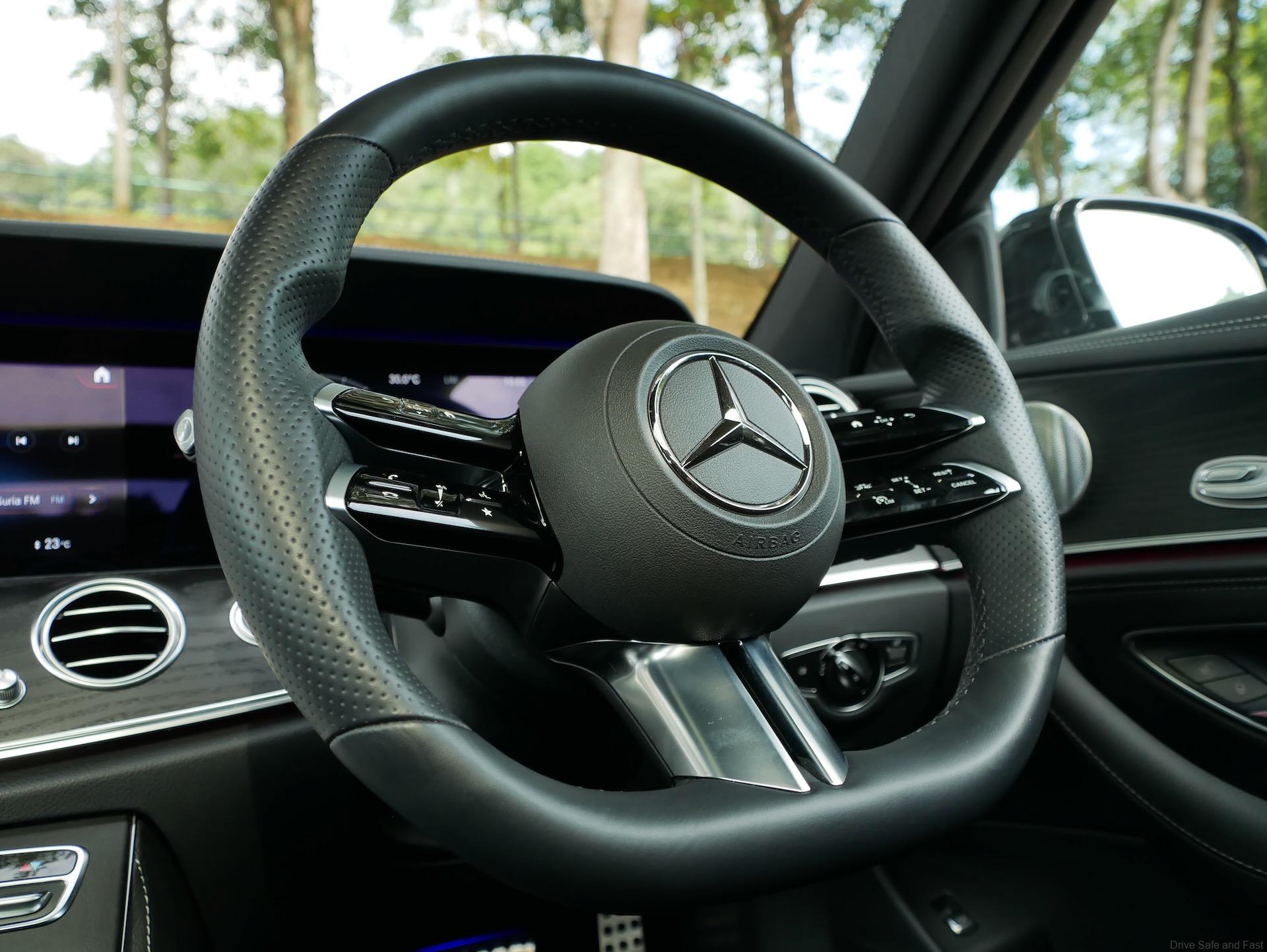 Mercedes-Benz E300 AMG Line Review: It's Now A Sports Sedan!