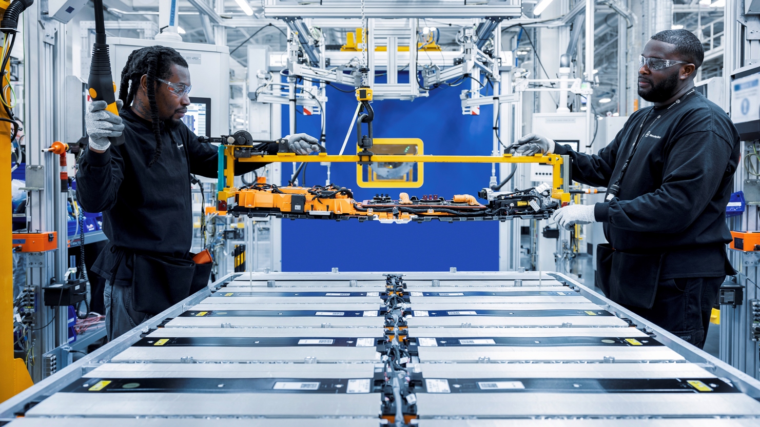Mercedes-Benz Opens New EV Battery Plant In Alabama
