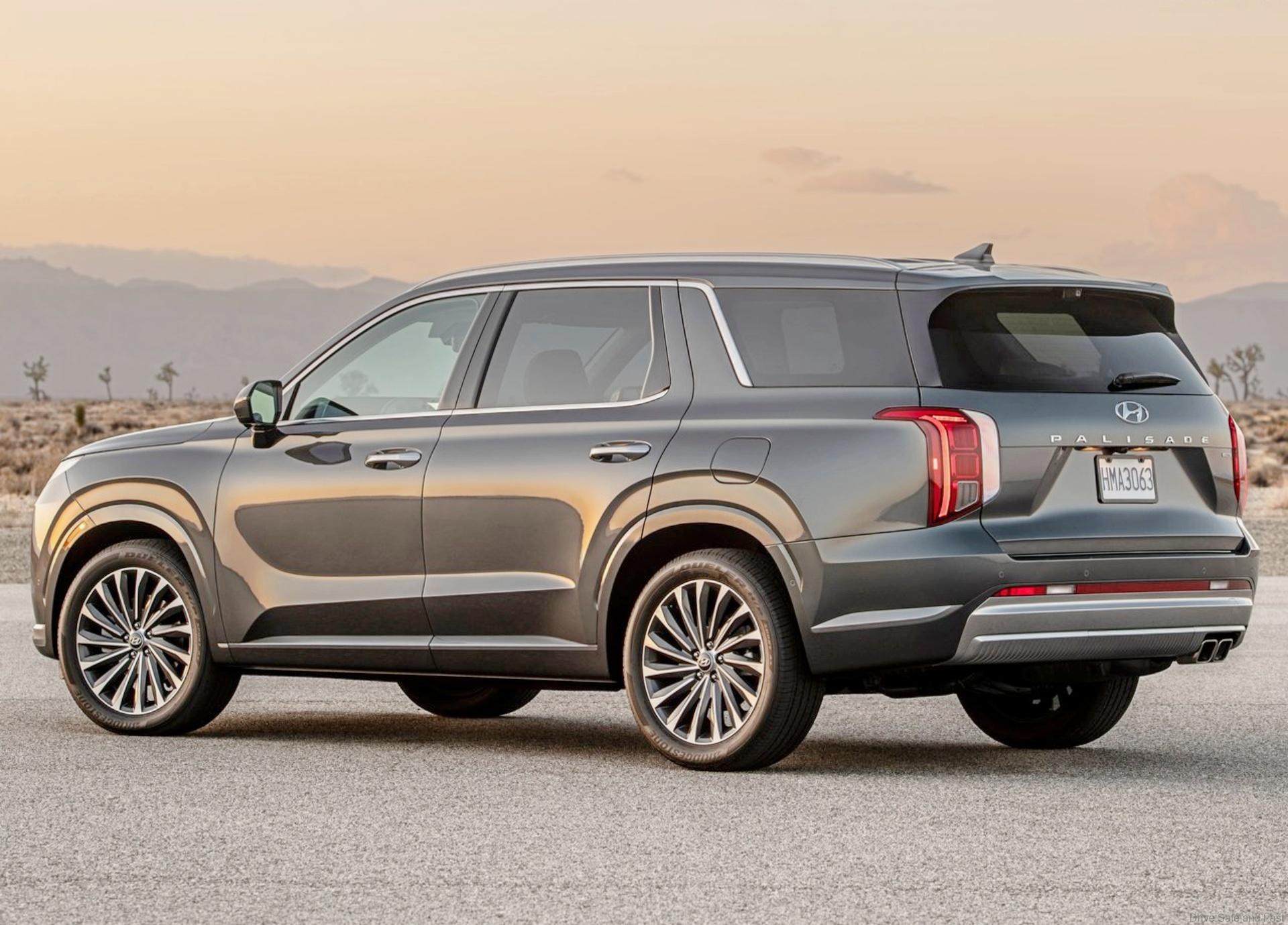 Hyundai Palisade Facelift Revealed With Completely New Front