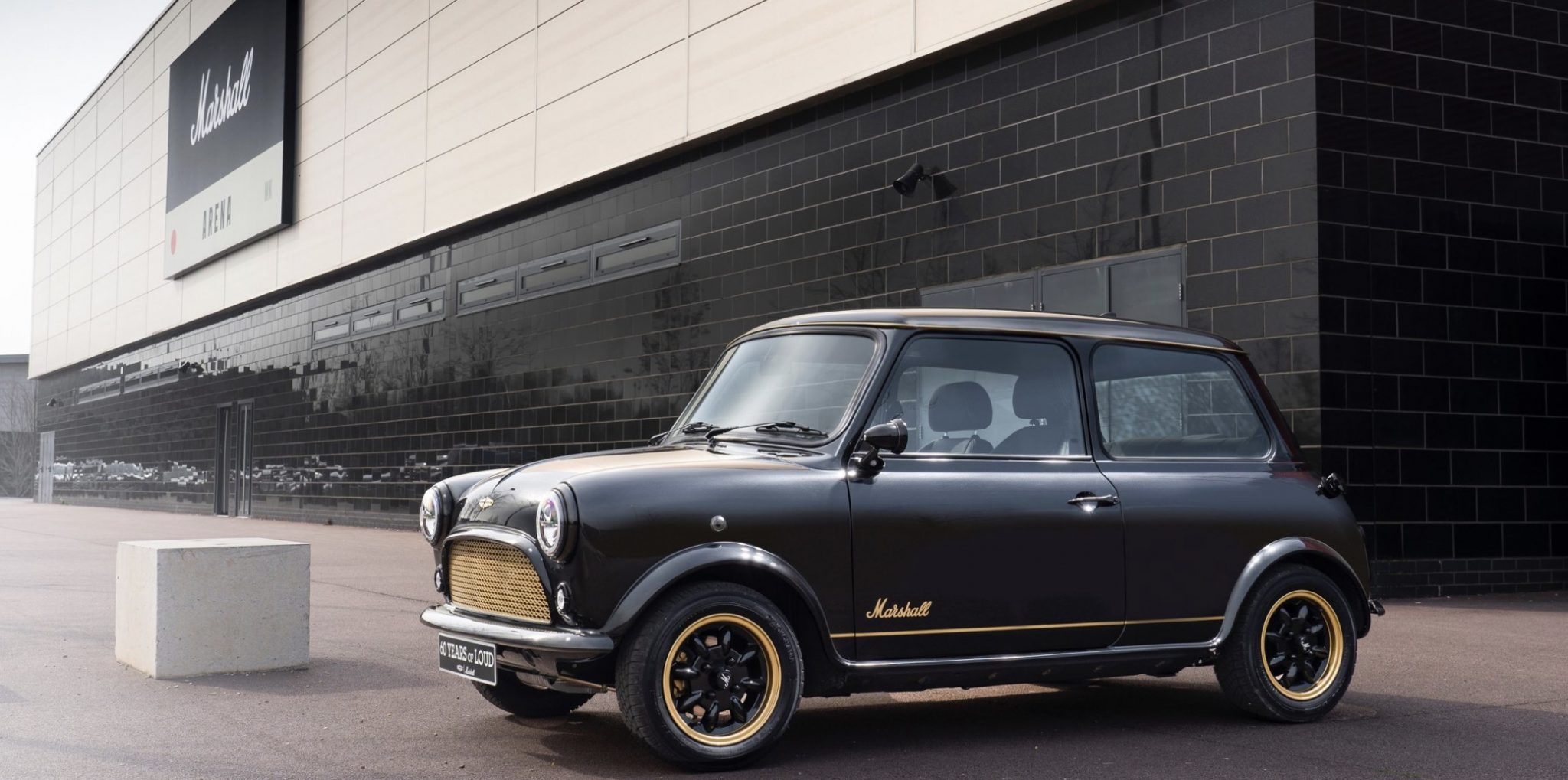 The MINI Remastered Marshall Edition Has An Amp In The Back