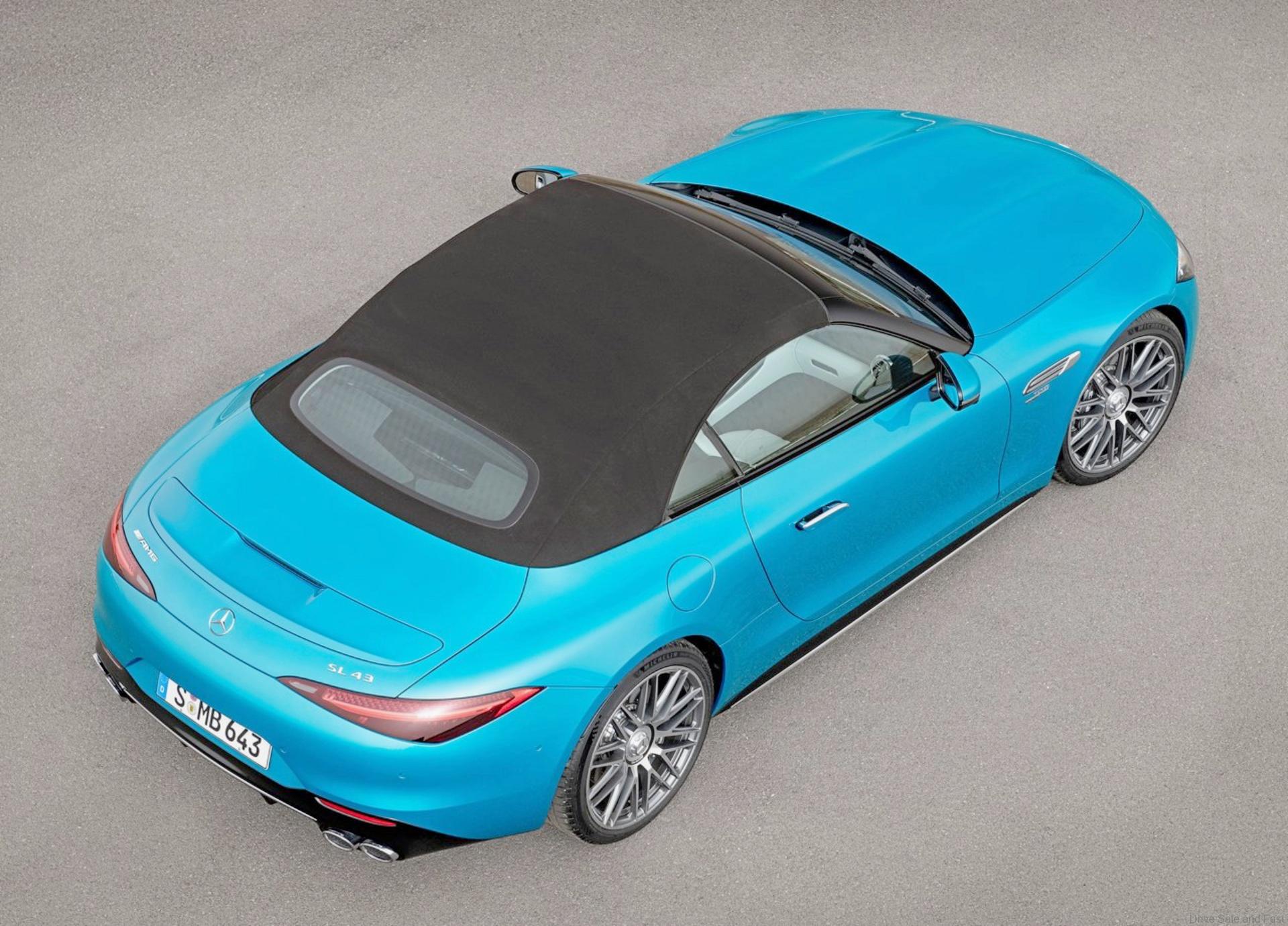 Mercedes-AMG SL 43 Revealed: 1st 4-Cylinder '43' Badged Car