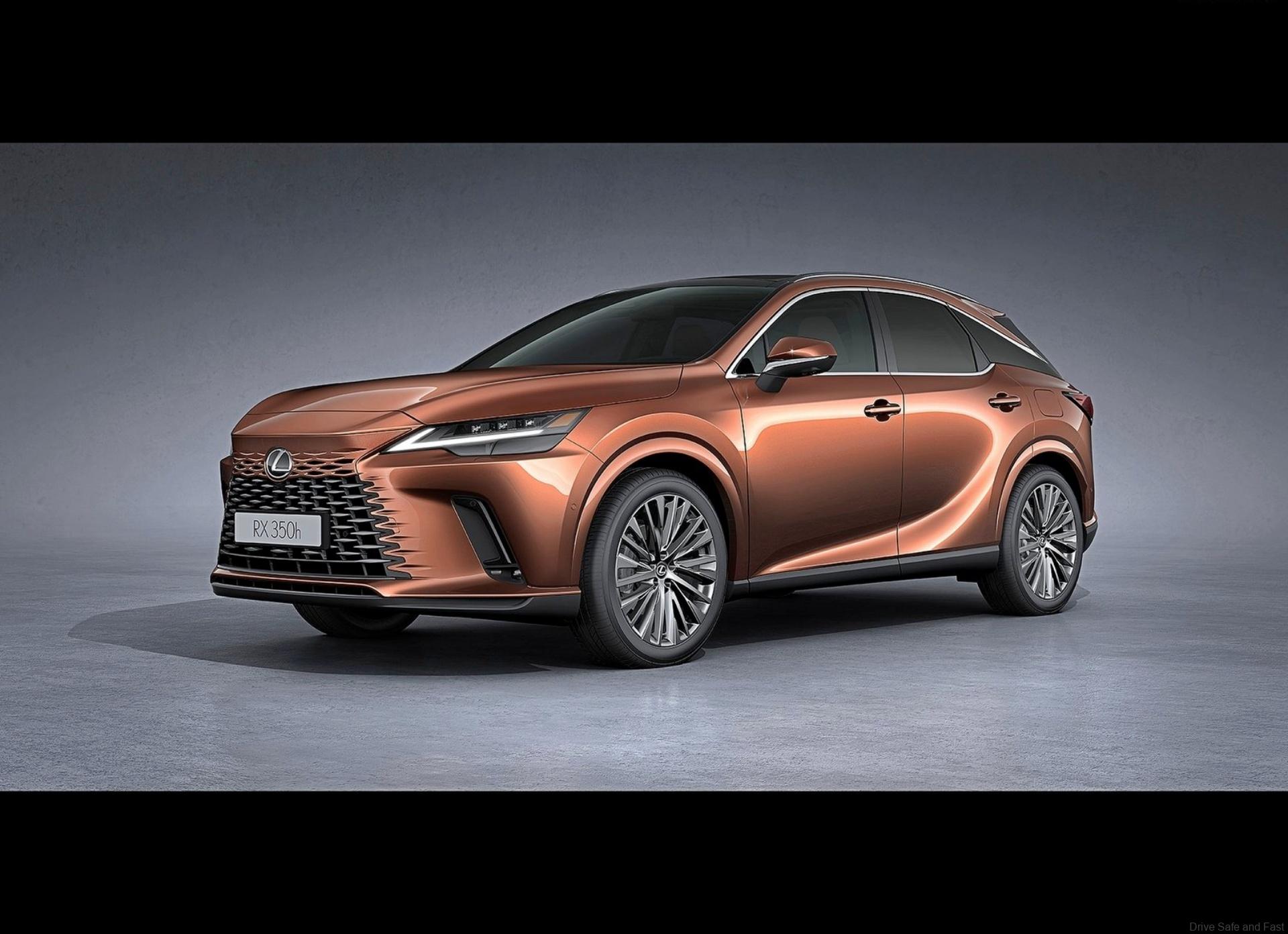 5th Generation Lexus RX Shown With New Turbo Hybrid Option