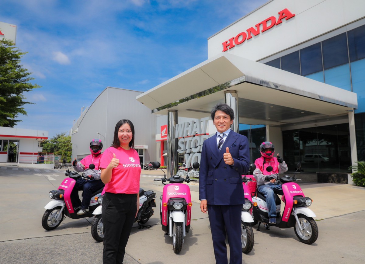 Honda Motorcycle Thailand Partners Up With Foodpanda