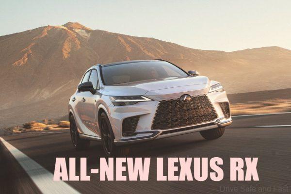 5th Generation Lexus RX Shown With New Turbo Hybrid Option