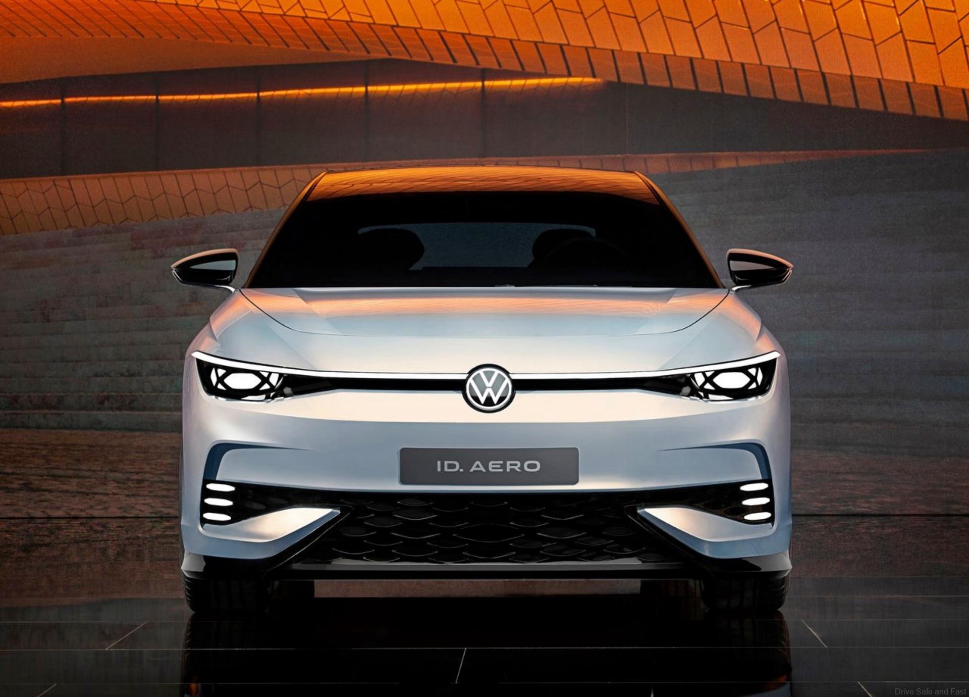 Volkswagen ID.Aero Concept Car Debuts As Flagship EV Sedan