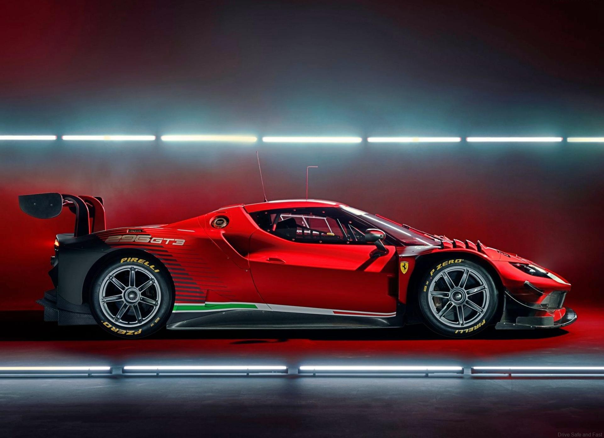 Ferrari 296 GT3 Revealed: New GT Racer From Maranello