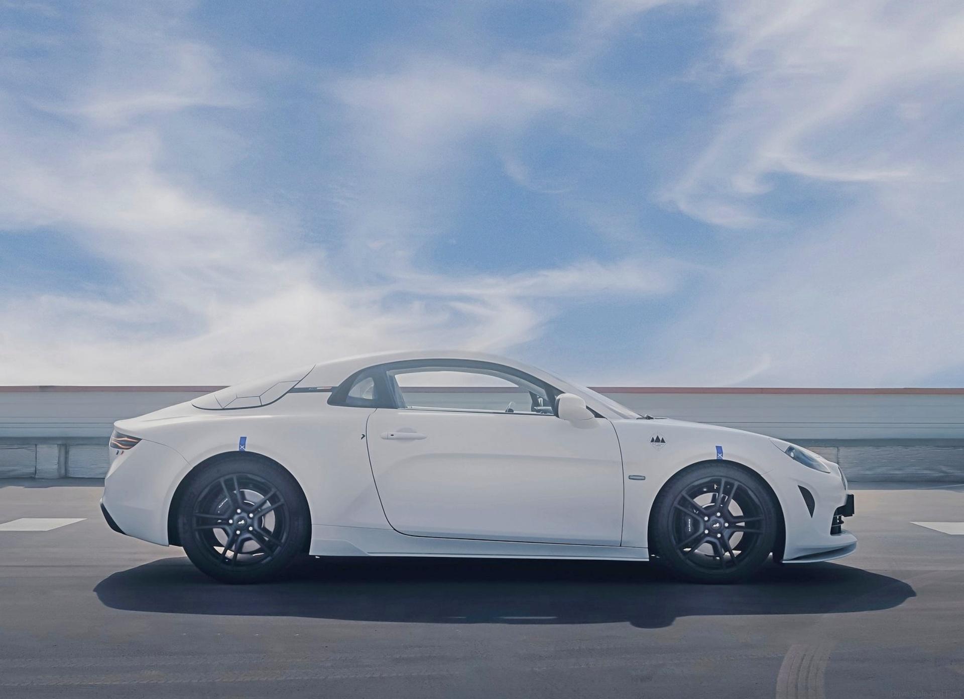 Alpine A110 E-Ternite Concept Preview Tesla Roadster Rival