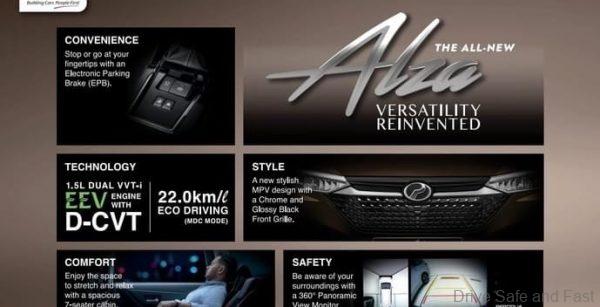 All-New Perodua Alza Brochure Leaked On FB. Is It Real?