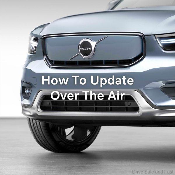 Volvo EV Over The Air Software Update Explained