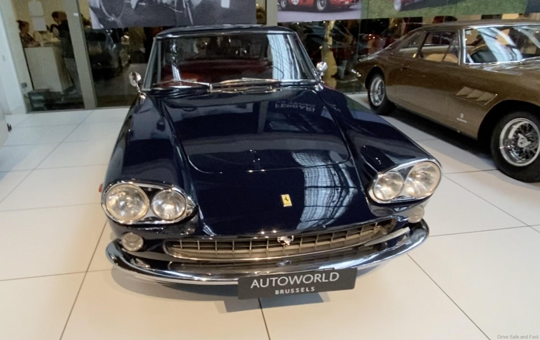Rare Ferrari Models Shown In Brussels For 75th Anniversary