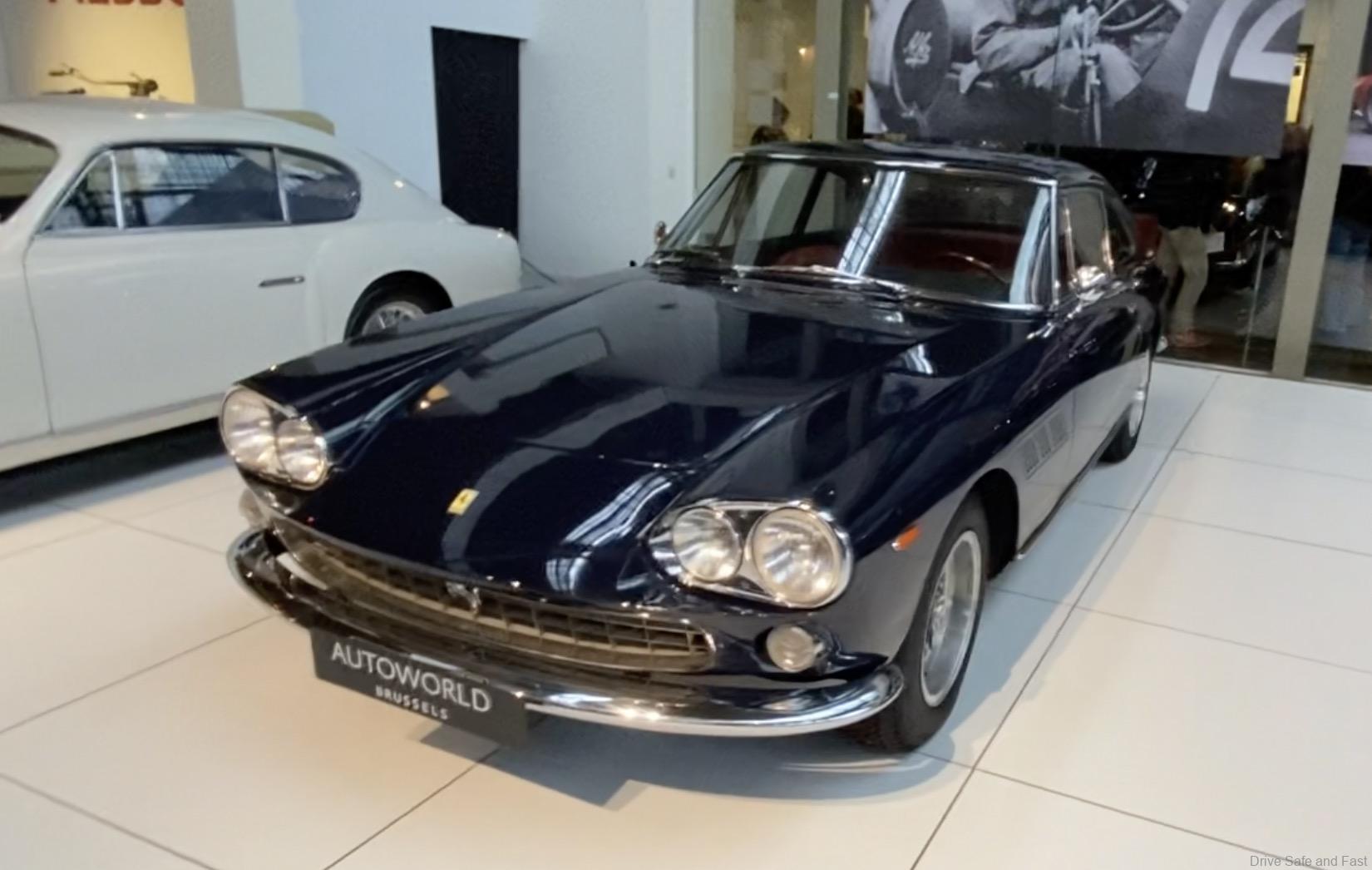 Rare Ferrari Models Shown In Brussels For 75th Anniversary