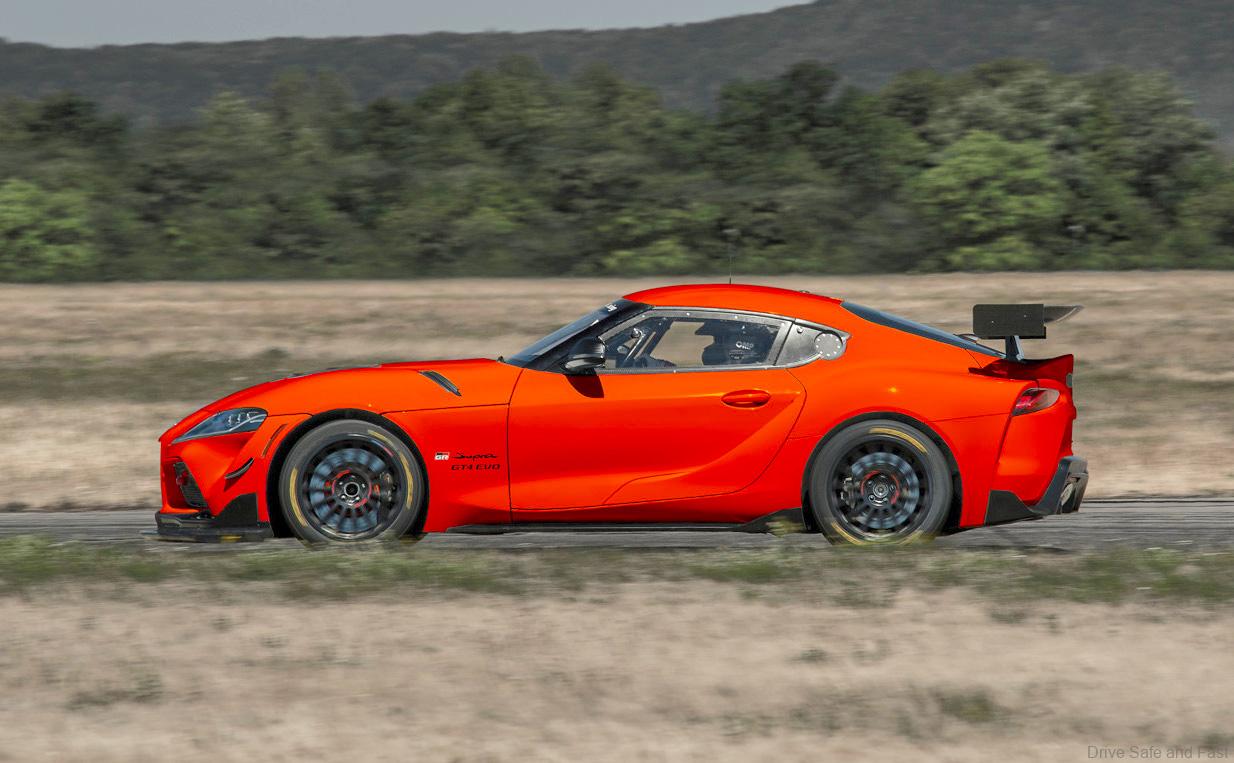 Toyota GR Supra GT4 EVO Introduced With Enhancements