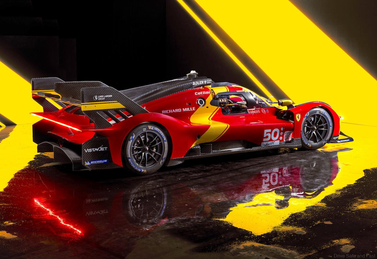 Ferrari 499P Le Mans Hypercar Revealed For The 2023 WEC