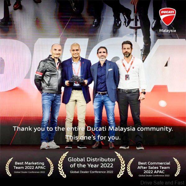 Ducati Malaysia Wins 3Awards At Ducati Global Conference