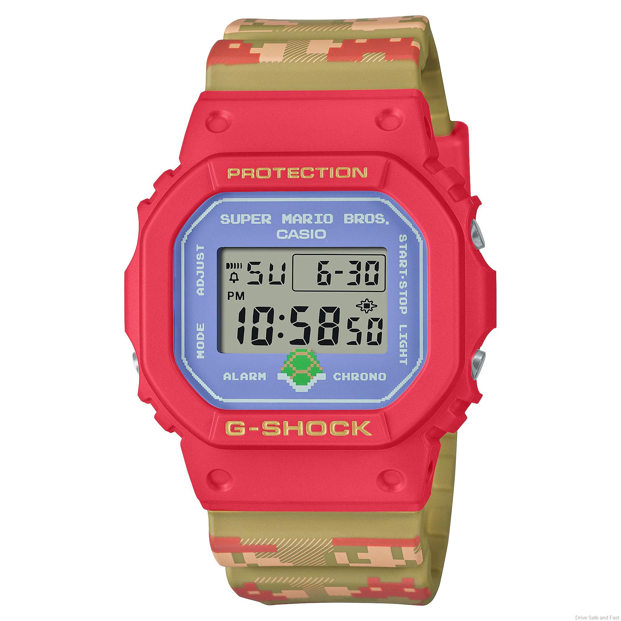 Super Mario Bros Themed G-Shock Coming To Malaysia For RM745