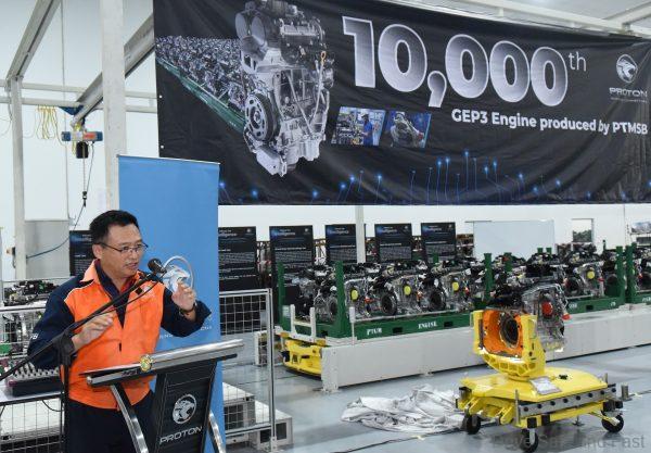 Proton Has Made 10,000 1.5 TGDI Engines Locally Since April