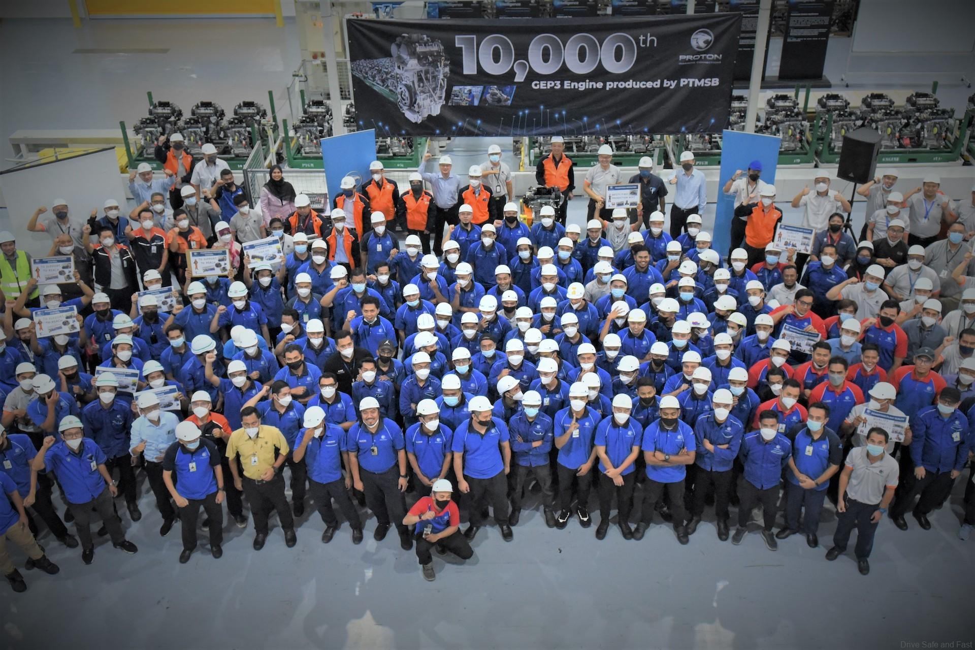 Proton Has Made 10,000 1.5 TGDI Engines Locally Since April
