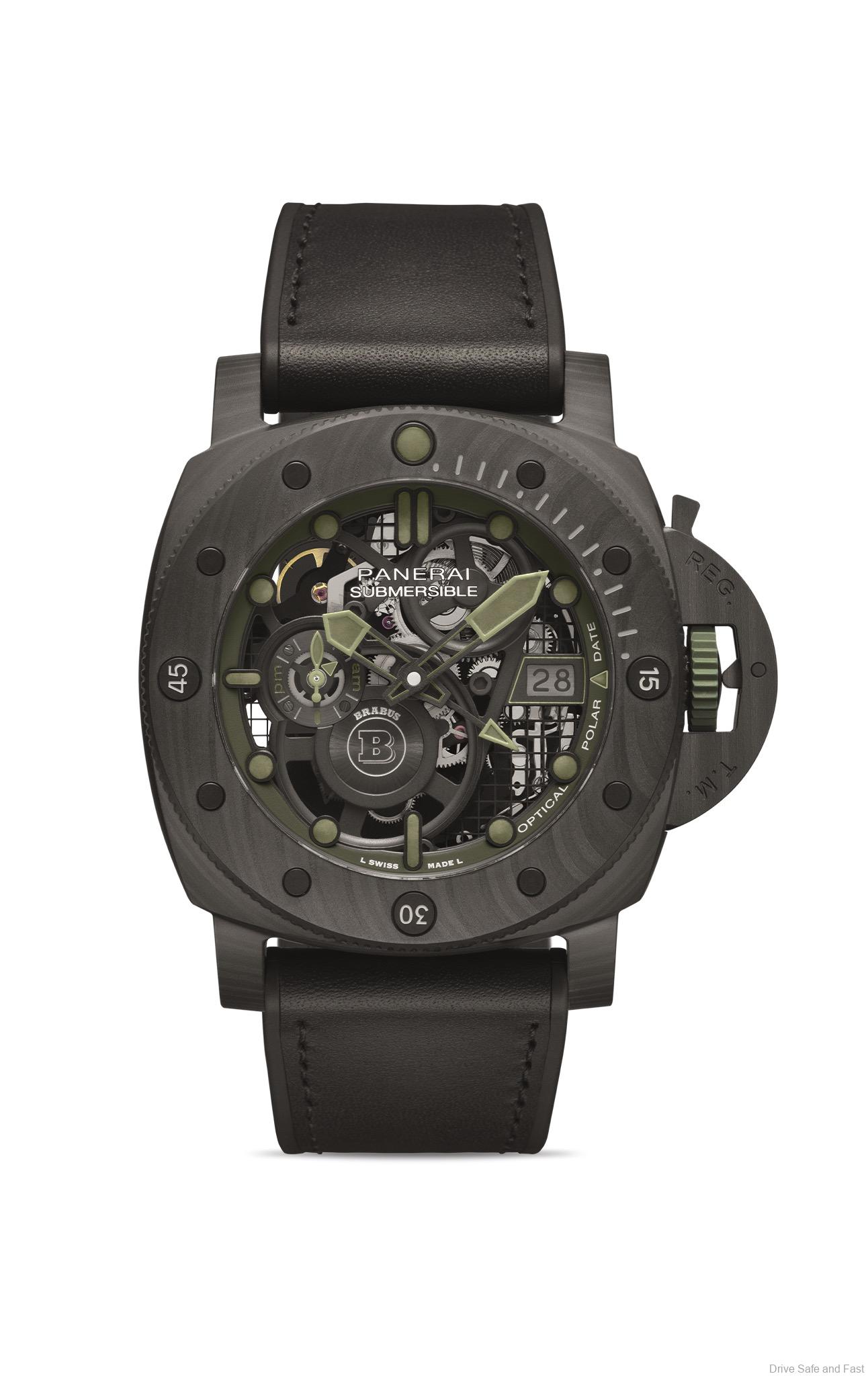 Panerai Submersible S BRABUS Verde Militare Edition Launched