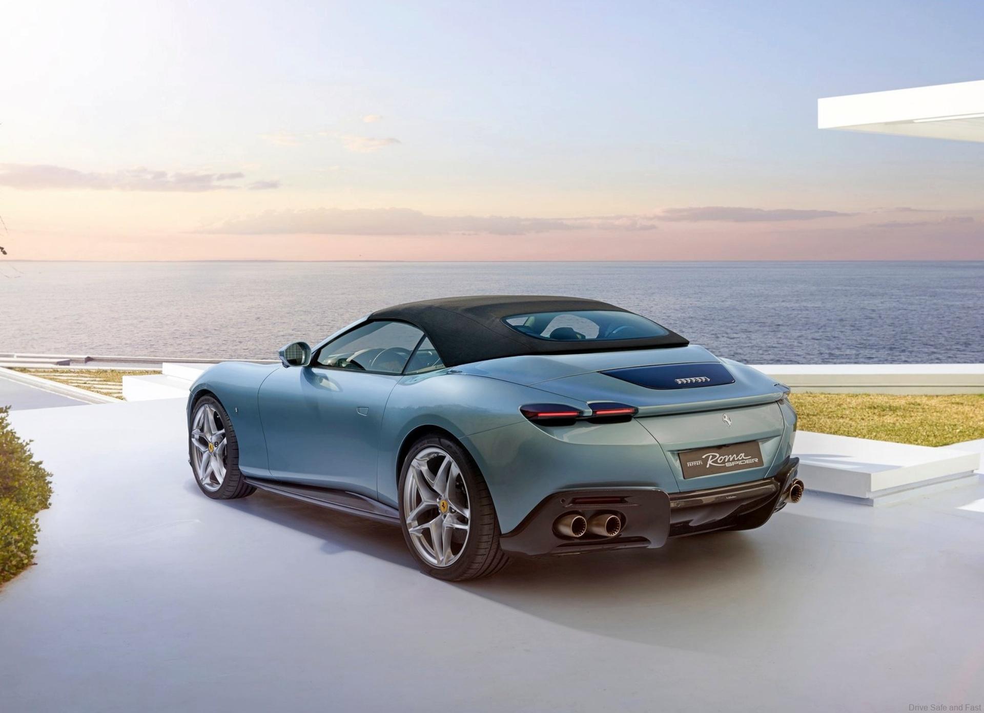 Ferrari Roma Spider Shown: Brand's 1st Soft Top Since 1969