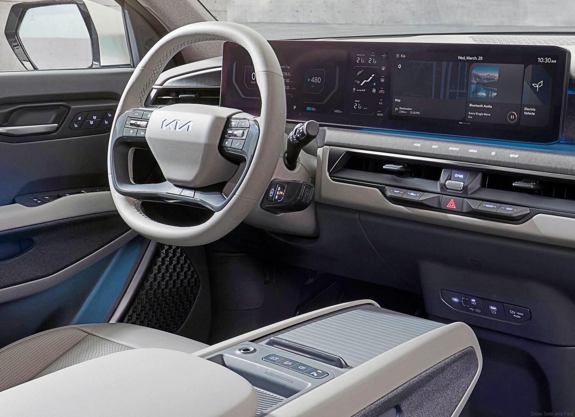 Kia EV9 Unveiled As Brand's First 3-Row Electric Vehicle