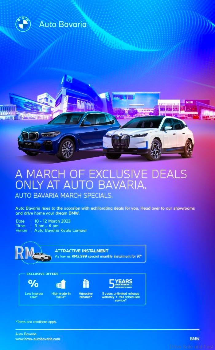 Auto Bavaria Dream Ride Deals Nationwide Only This March