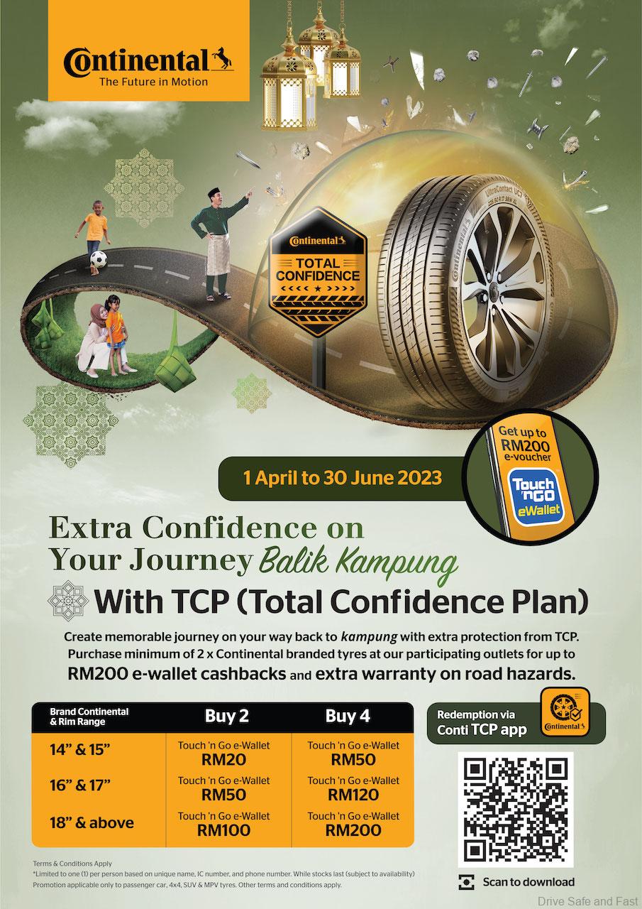 Continental Tyre Malaysia Launches Total Confidence Plan