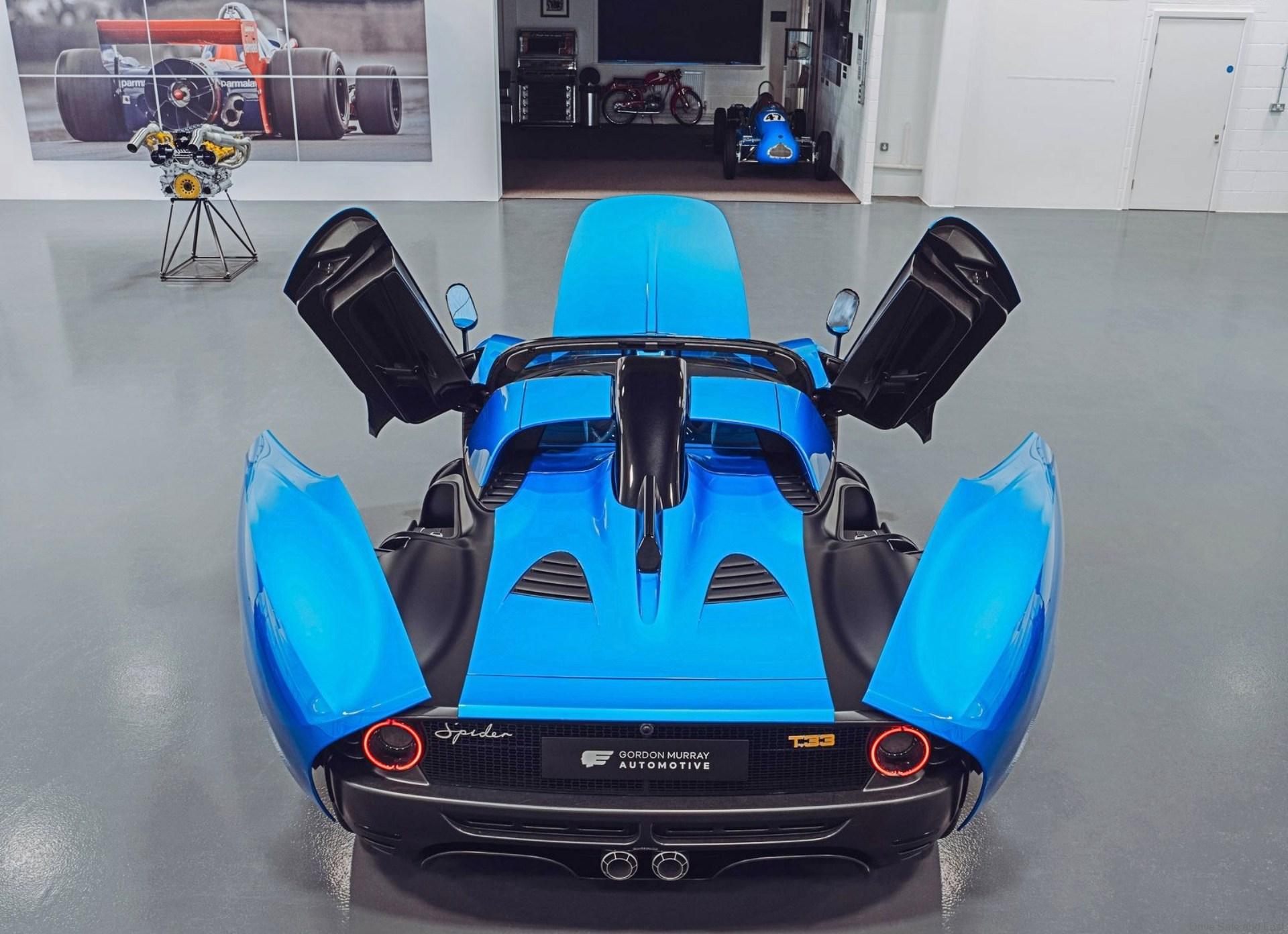 GMA T.33 Spider Debuts With Manual Gearbox Only
