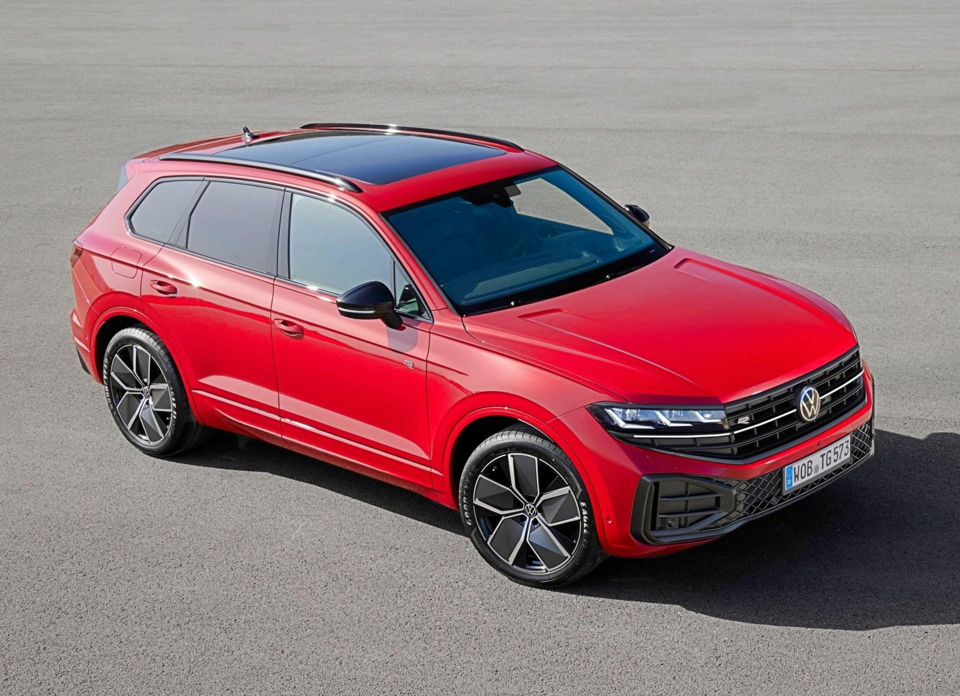 Volkswagen Touareg 3rd Generation Facelift Model Revealed