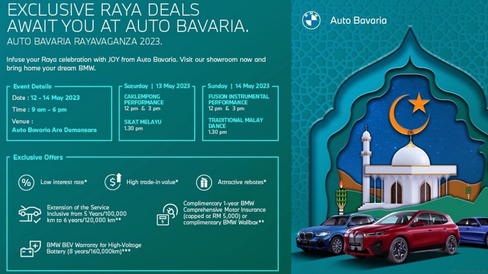 Enjoy Rayavaganza This Weekend At Auto Bavaria Ara Damansara