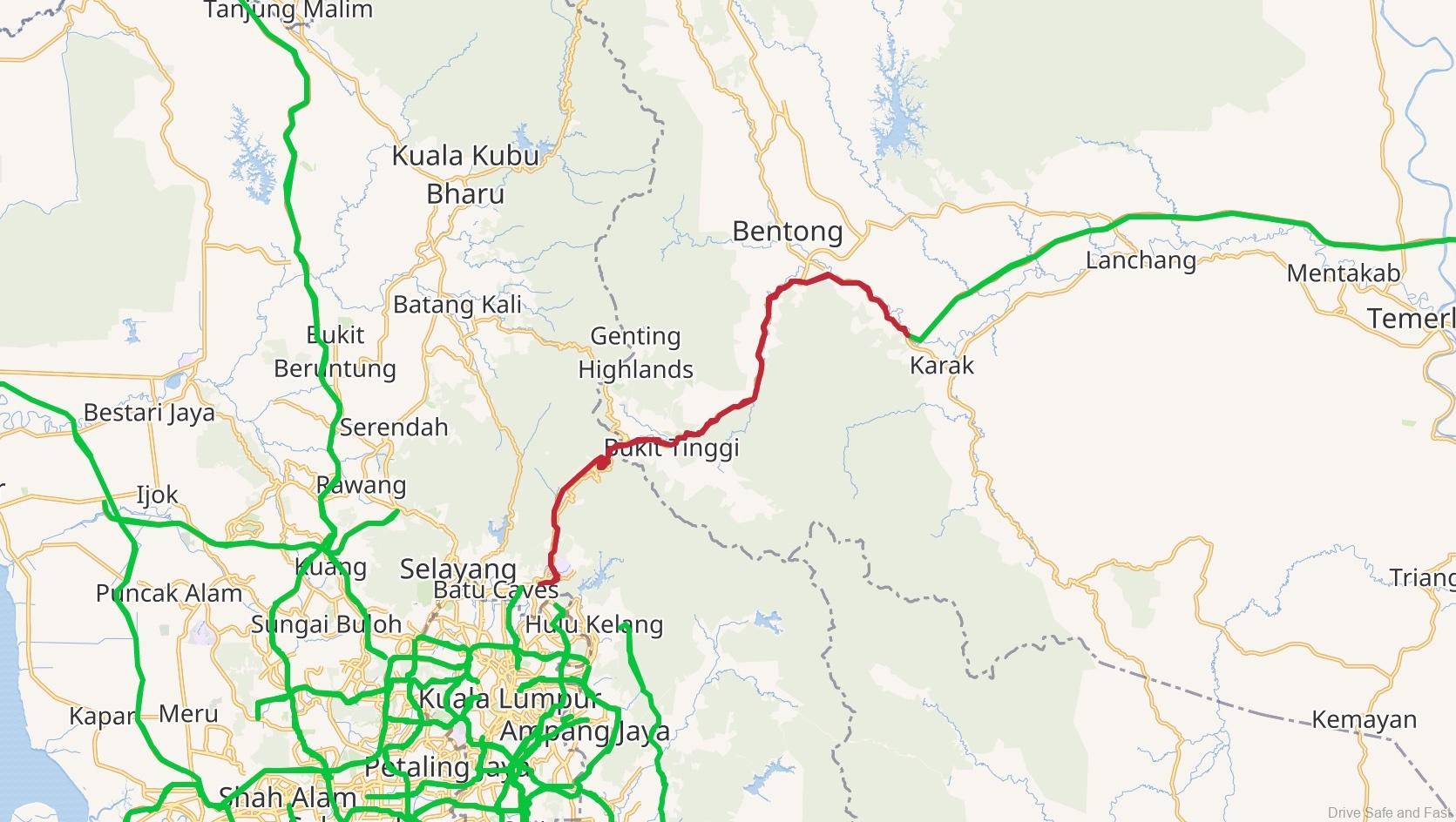 Karak & East Coast Expressway Toll Concession Pushed to 2069