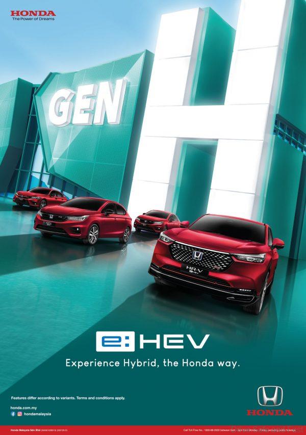 Honda Malaysia Kicks Off 'Gen H Event' To Share e:HEV Joy