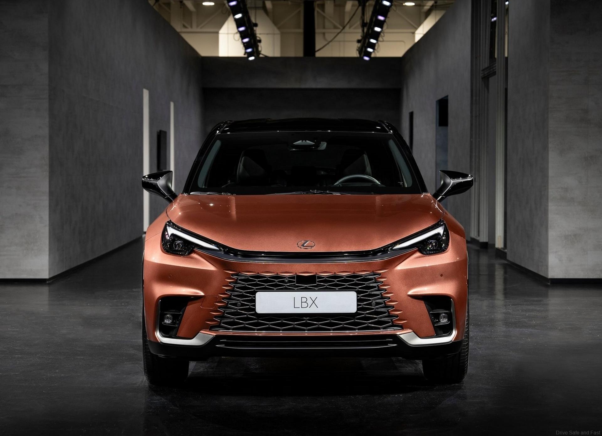 1st Ever Lexus LBX Debuts As Compact Luxury Hybrid Crossover