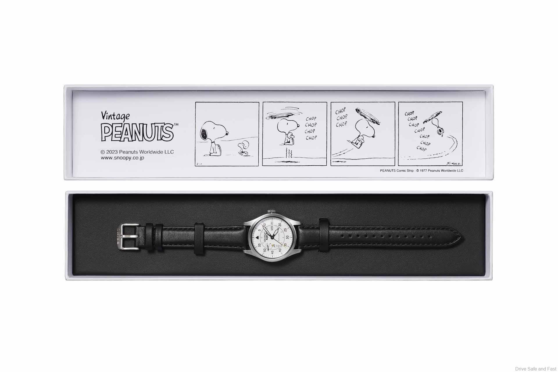 Celebrate 55 Years of Seiko 5 Sports With Peanuts Collection