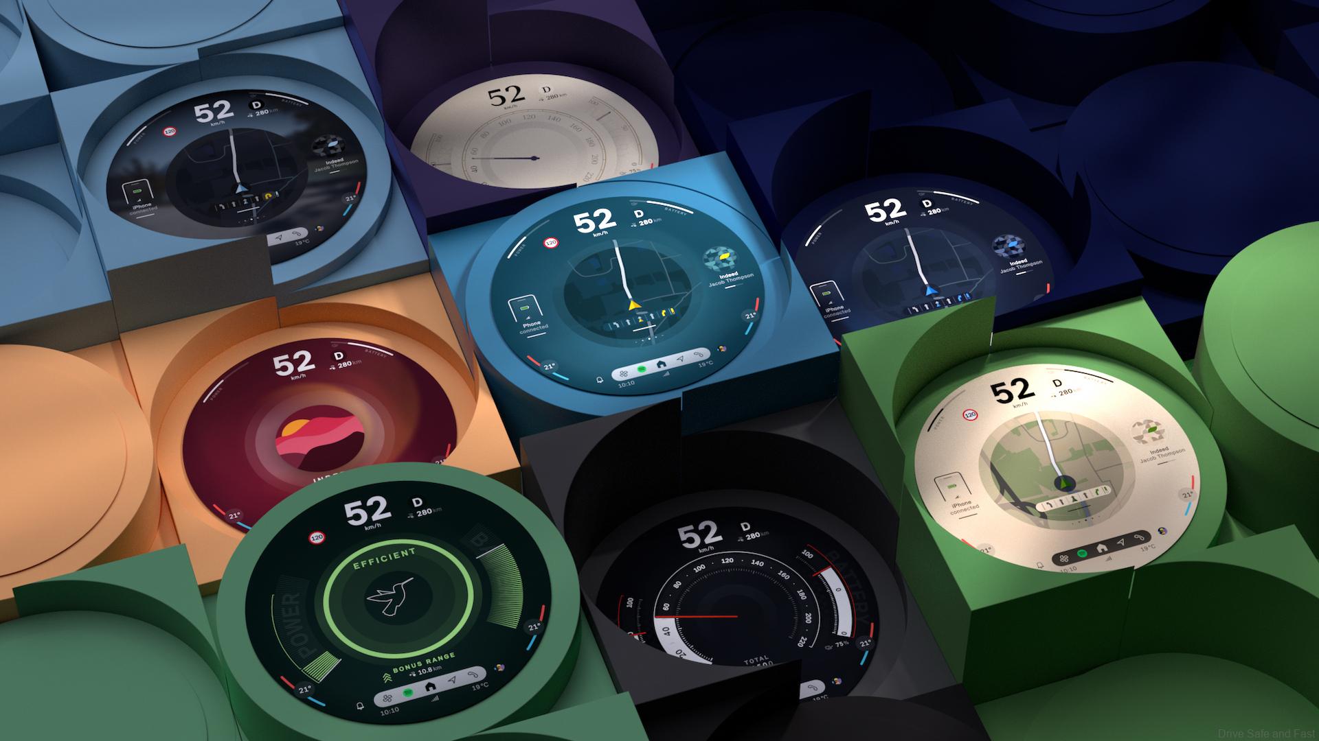 MINI Will Introduce CIRCULAR OLED Displays On Next-Gen Cars