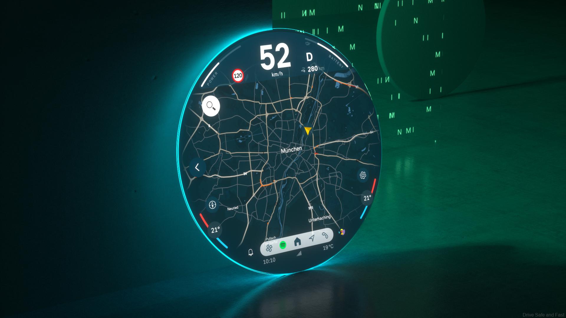 MINI Will Introduce CIRCULAR OLED Displays On Next-Gen Cars