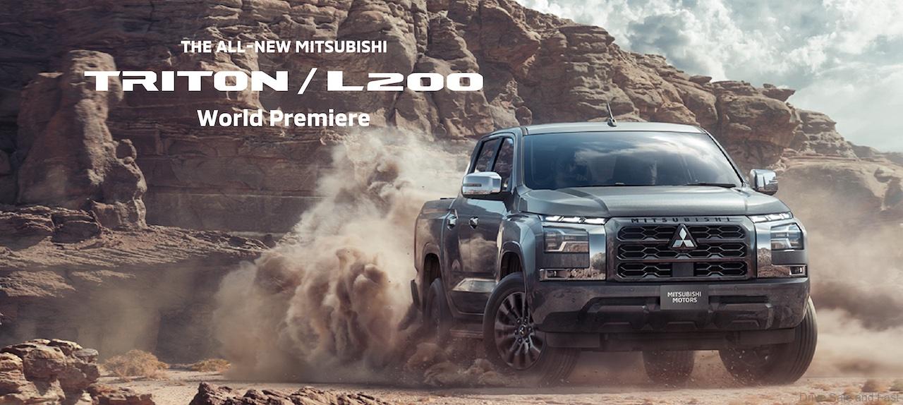 All-New Mitsubishi Triton Debuts With New Chassis & Engine